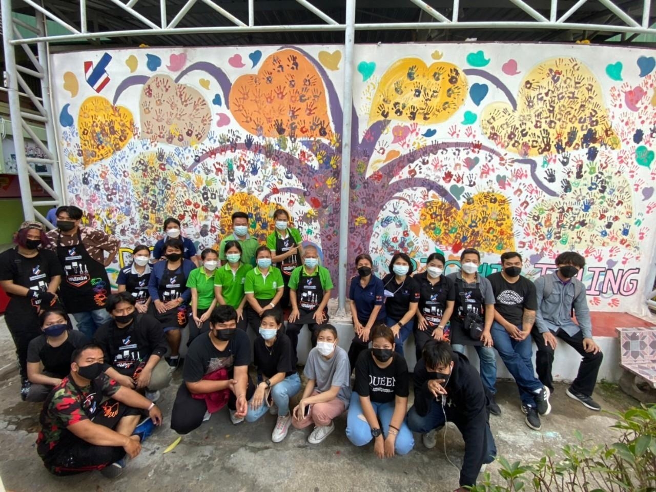 RMUTP through the “Colorful Dreams for Clean Communities” – RMUTP